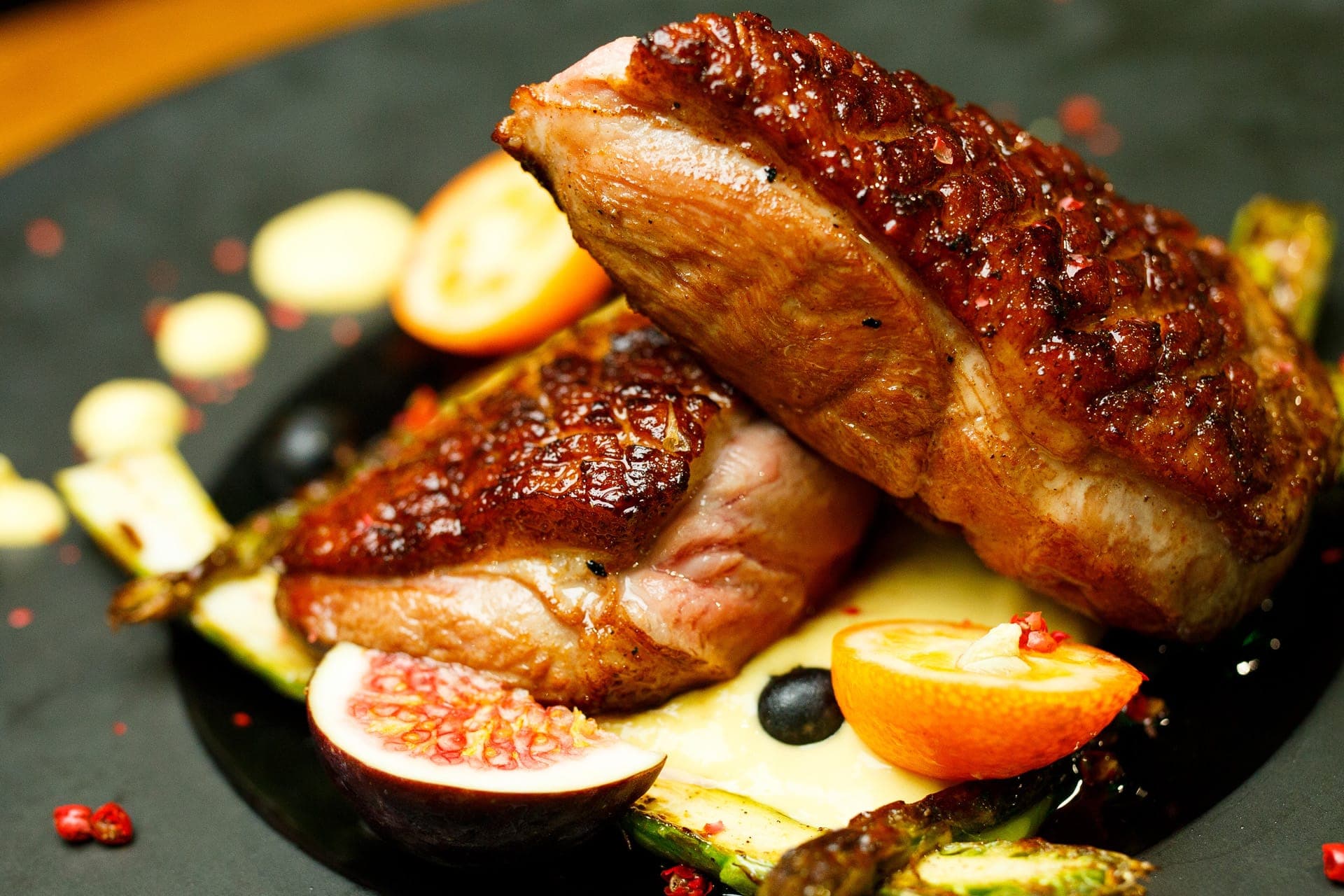 Petto d'anatra al mango